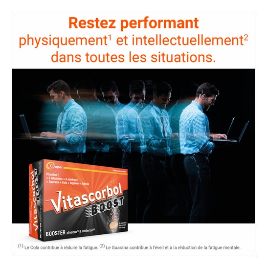 Vitascorbol Boost 20comp efervescentes | PromoFarma