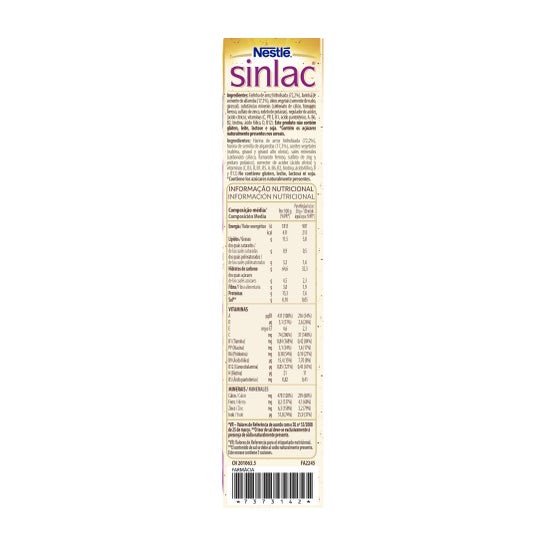 Nestle Sinlac 250g | PromoFarma