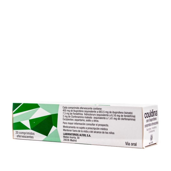 Couldina con Ibuprofeno 20comp | PromoFarma