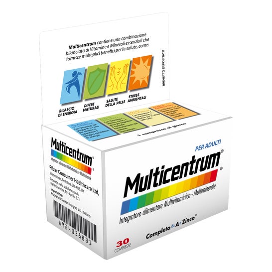 Multicentrum Adulto 30comp | PromoFarma