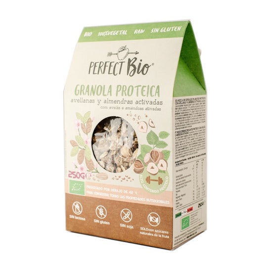 Perfect Bio Granola Proteica Avellanas Almendras Bio 250g | PromoFarma
