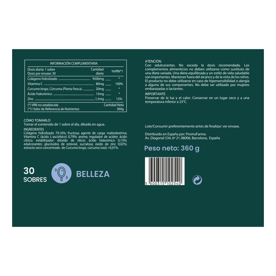 DocMorris Collagen Plus 30 Sachets | PromoFarma