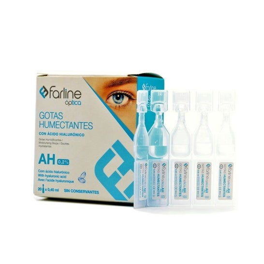 Farline Gotas Ópticas Humectantes 0,3% 20x0,4ml | PromoFarma