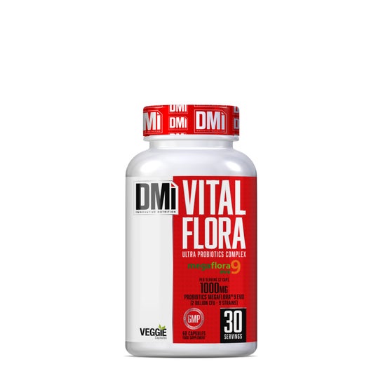 DMI Nutrition Vital Flora Probiotics Megaflora9 Evo 60caps | PromoFarma