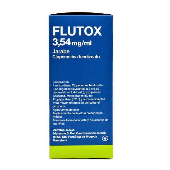 Flutox 3.54mg/ml jarabe 200ml | PromoFarma