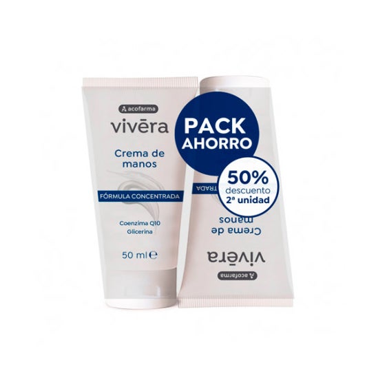 Vivera Concentrated Hand Cream Pack 2x50ml | PromoFarma