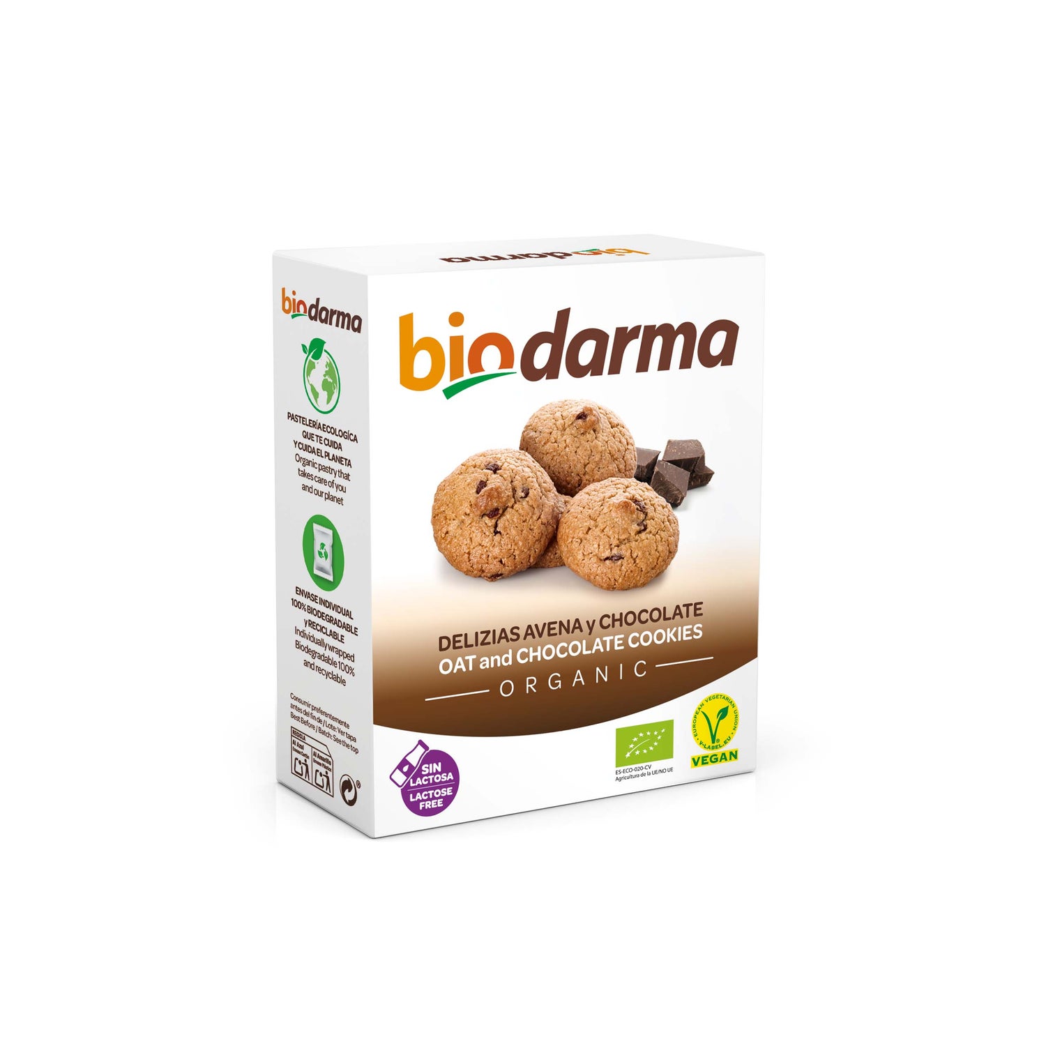 Bio Darma Delizias Avena y Chocolate Bio 45g | PromoFarma