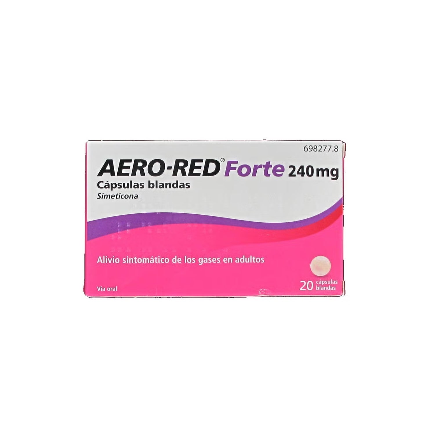 Aero Red Forte 240mg 20 cápsulas blandas | PromoFarma