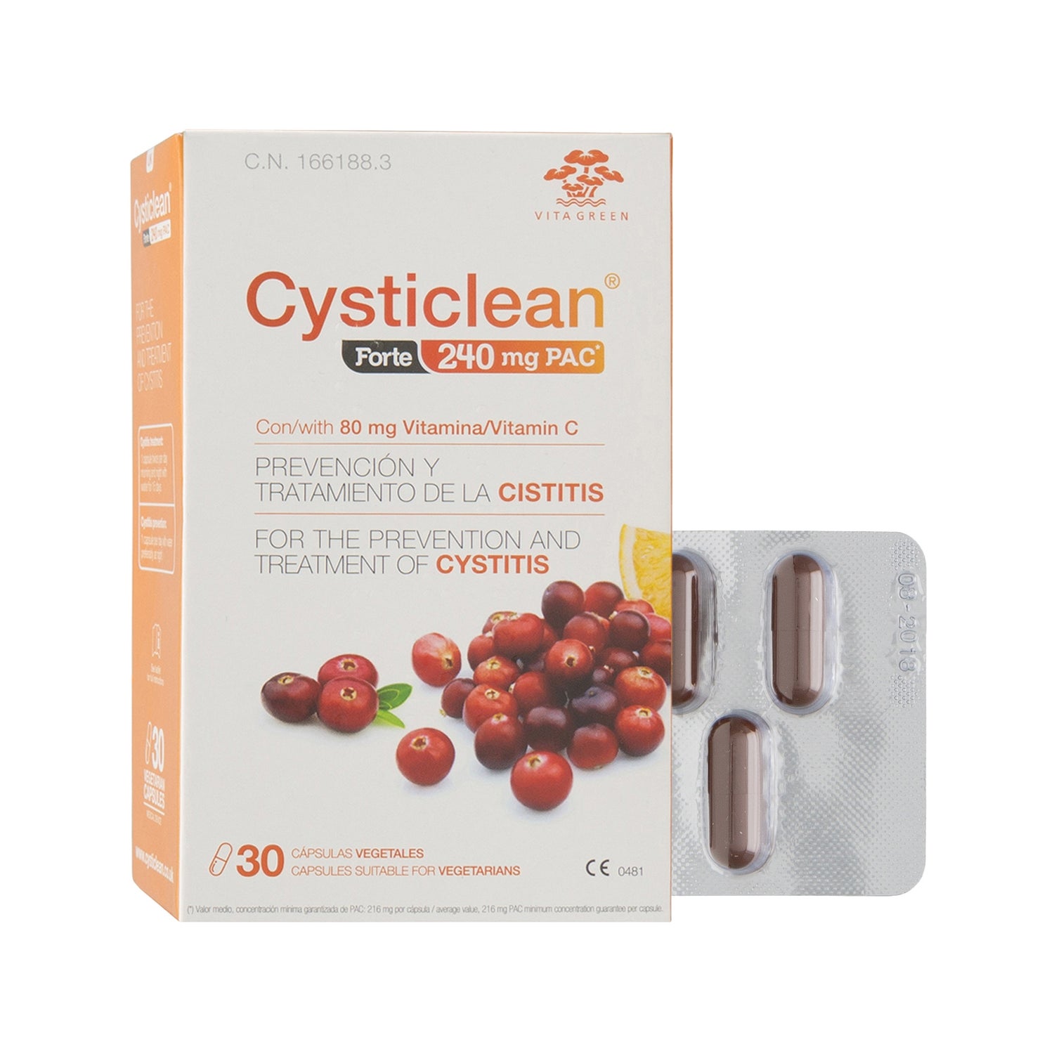 Cysticlean® forte 30cáps | PromoFarma