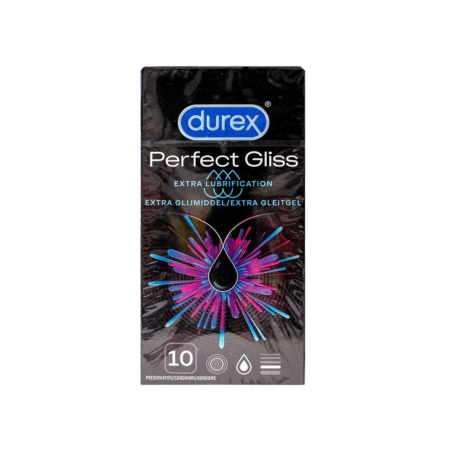 Preservativos Durex Perfect Gliss 10uts | PromoFarma