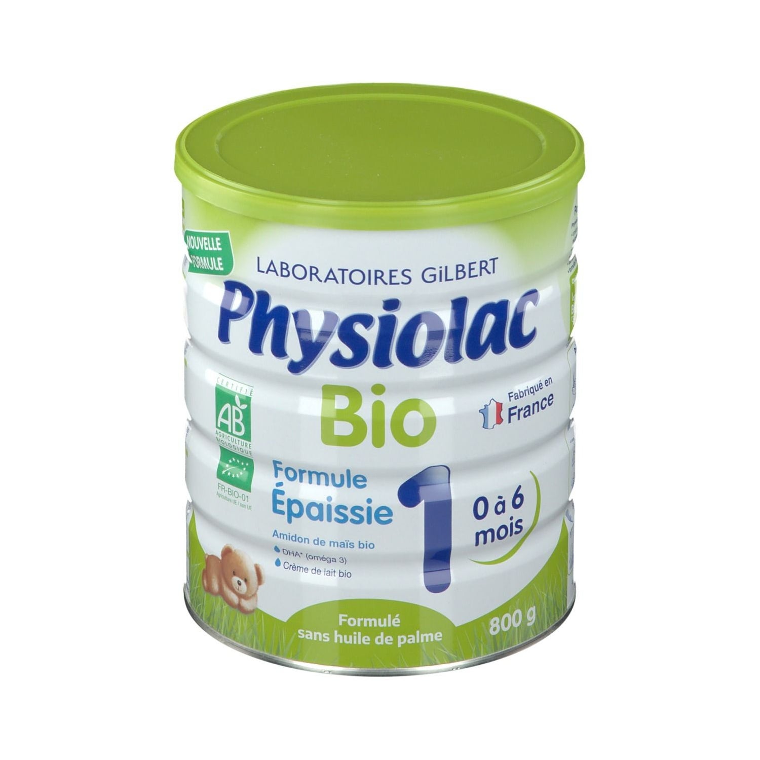 Physiolac Organic Milk 1 Thickened Formula 800g | PromoFarma