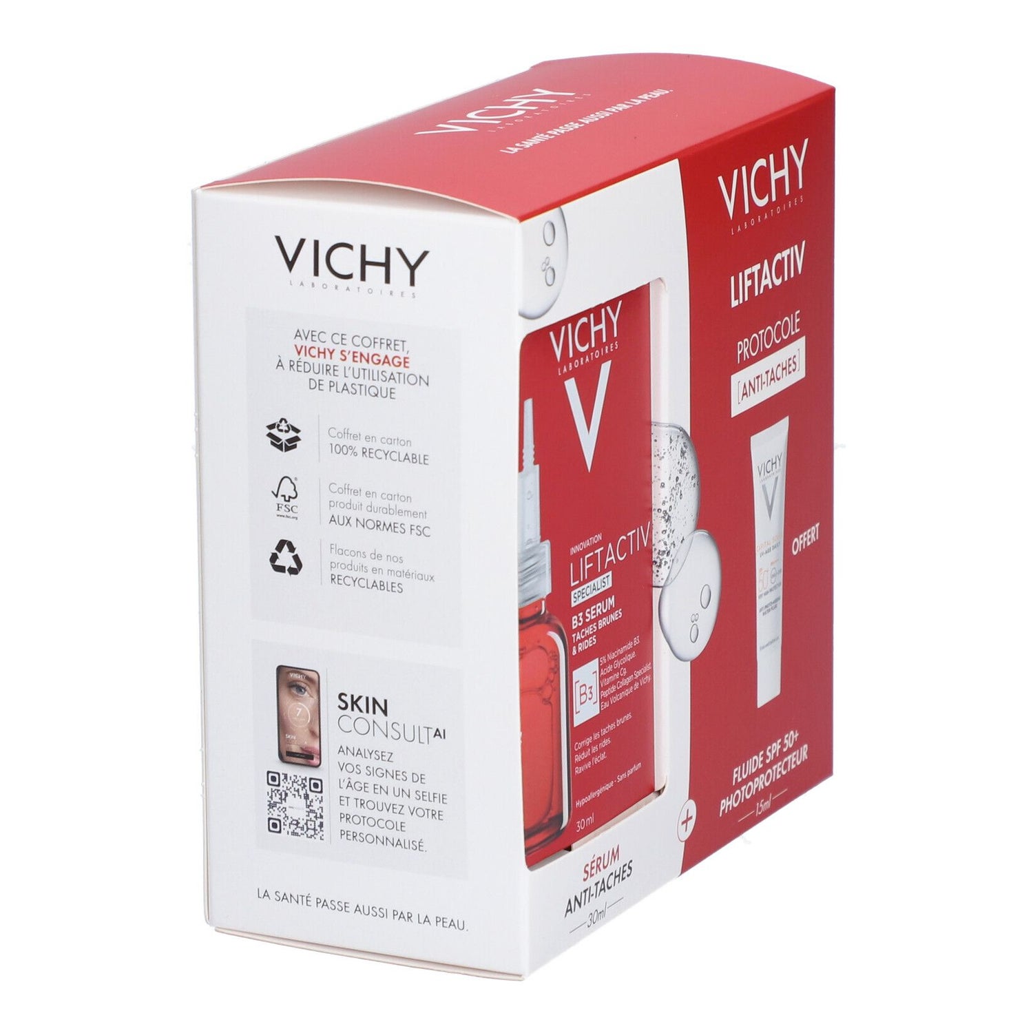 Vichy Pack Liftactiv B3 Sérum + Capital Soleil Uv-Age Spf50+ | PromoFarma