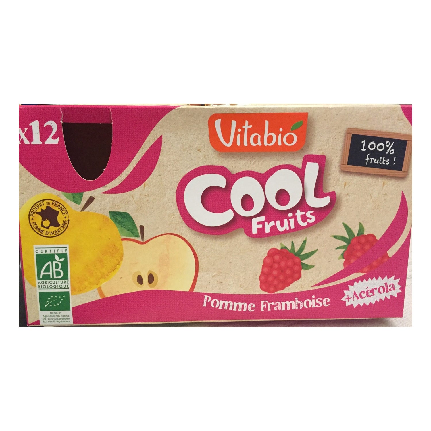 Vitabio Cool Pom/Framb 12X90G | PromoFarma