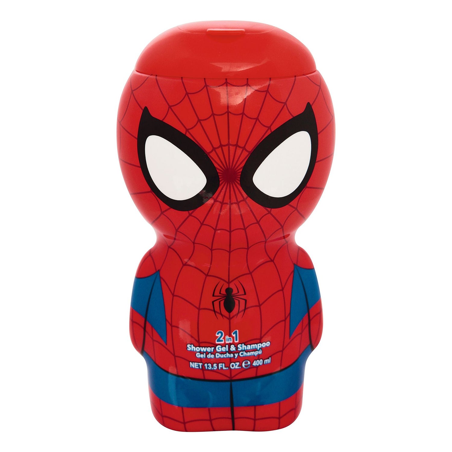 Marvel Spiderman Shower Gel Body Hair 2D Children 400ml | PromoFarma